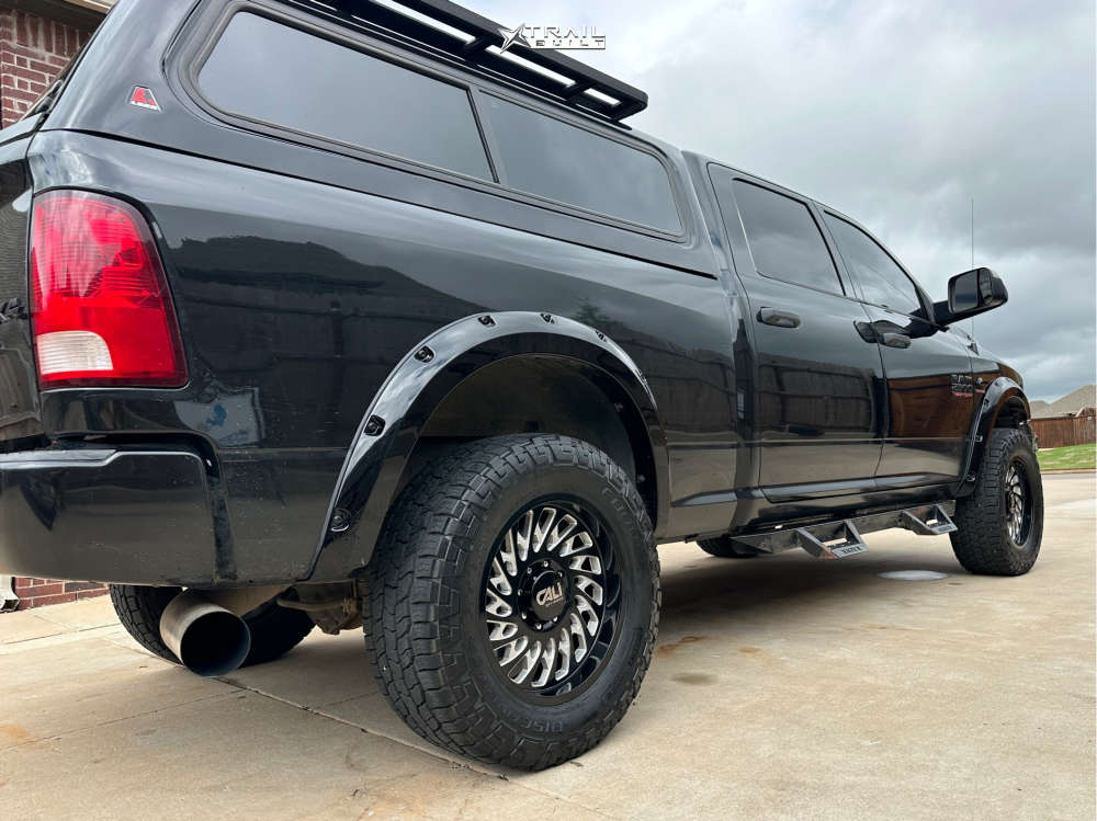 2016 Ram 2500 Wheel Offset Aggressive > 1" Outside Fender Stock ...