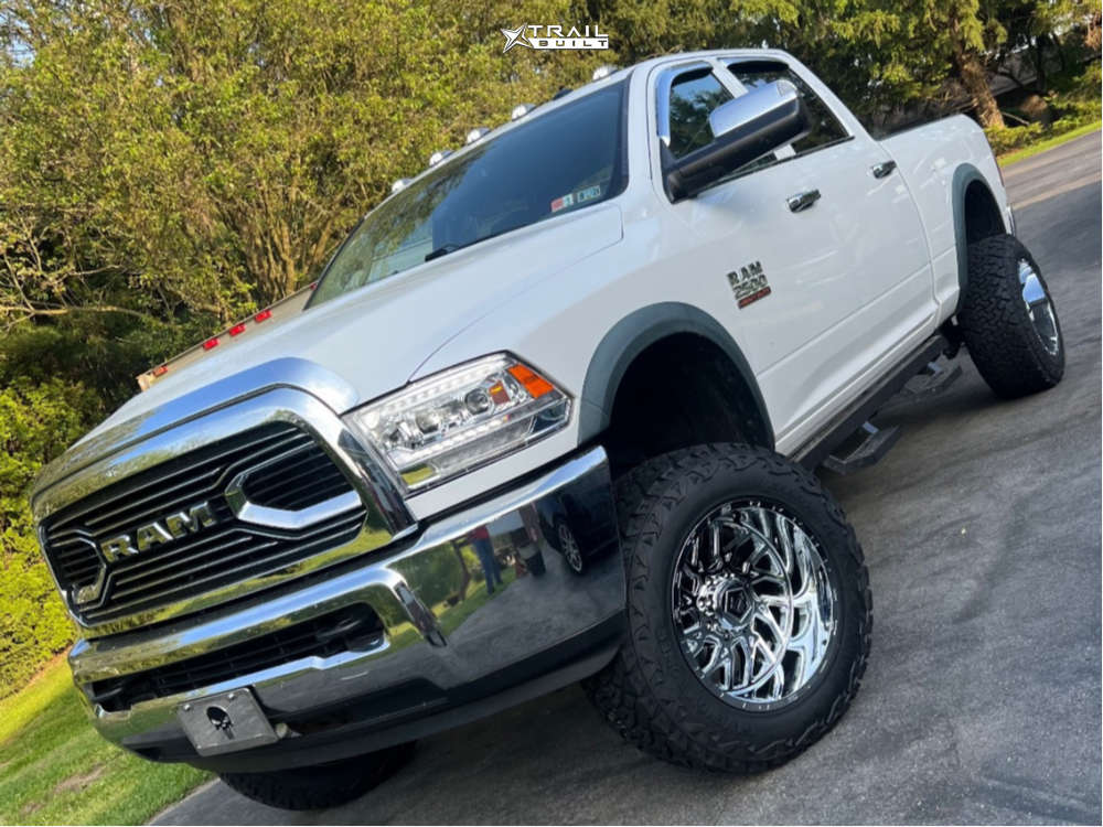 2017 Ram 2500 Wheel Offset Aggressive > 1" Outside Fender Suspension ...