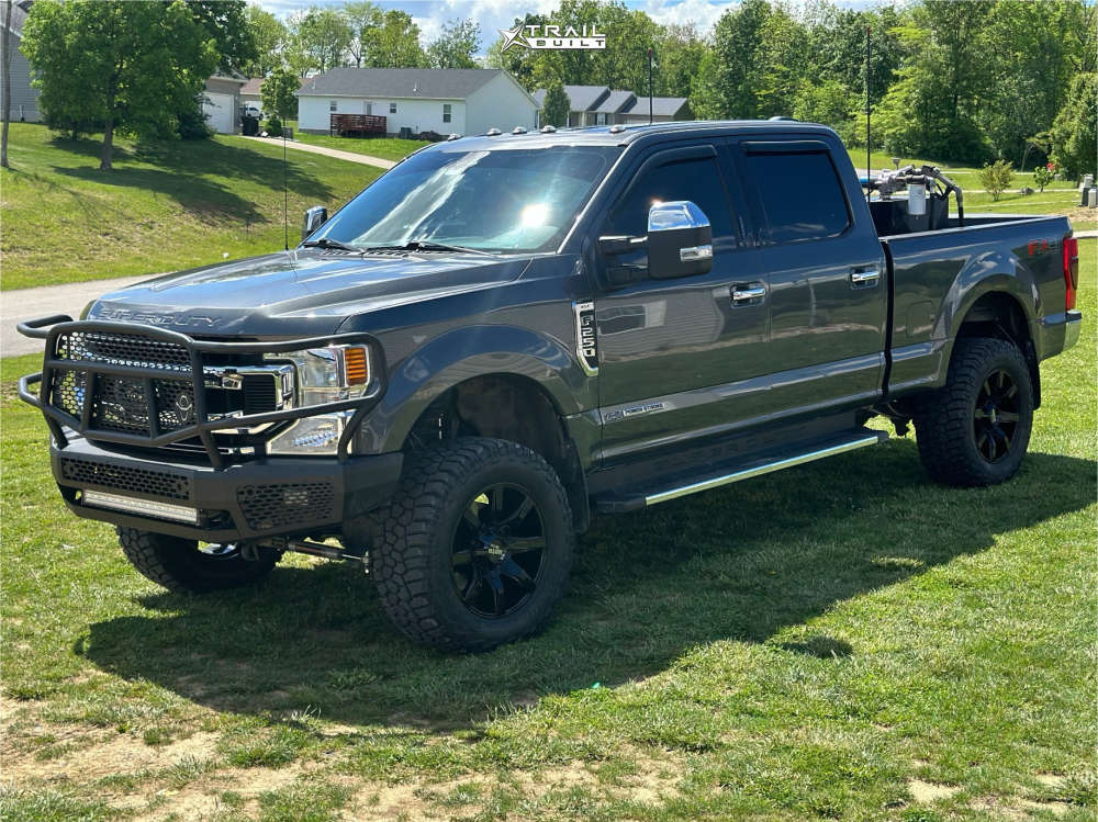 2020 Ford F-250 Super Duty Wheel Offset Aggressive > 1" Outside Fender ...