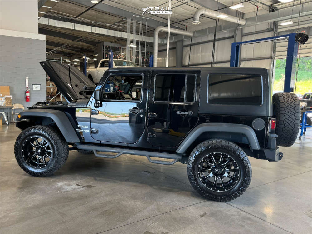 2018 Jeep Wrangler JK Wheel Offset Aggressive > 1" Outside Fender ...