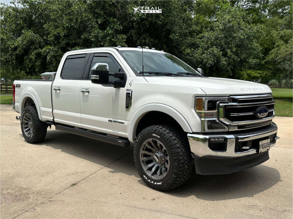 2022 Ford F-250 Super Duty Wheel Offset Slightly Aggressive Leveling ...