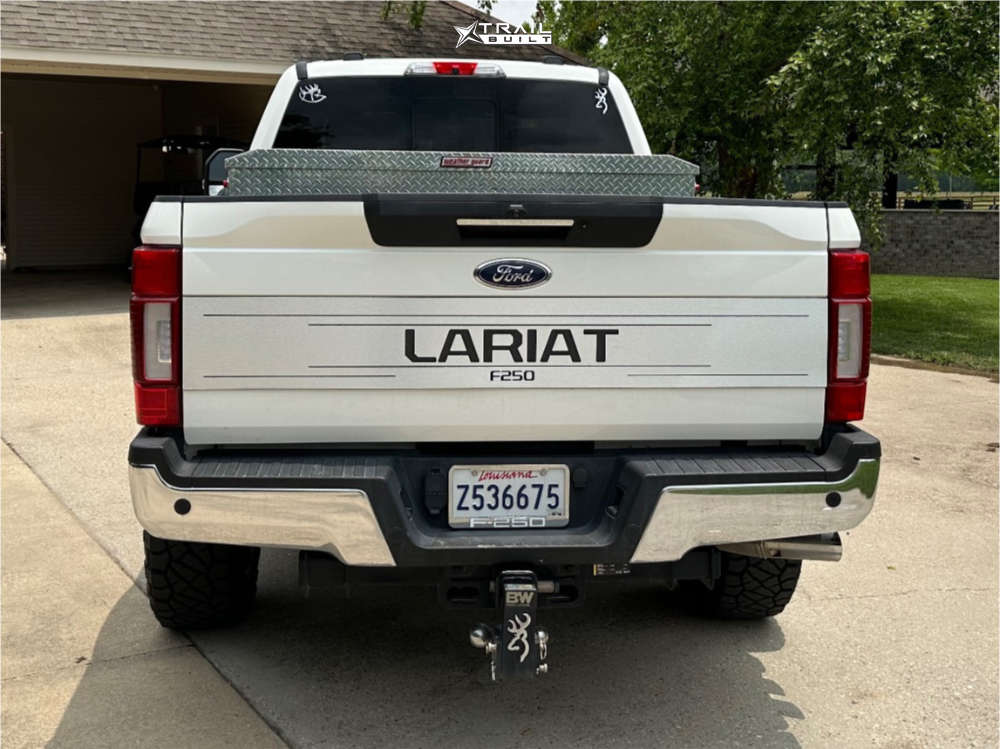 2022 Ford F-250 Super Duty Wheel Offset Slightly Aggressive Leveling ...