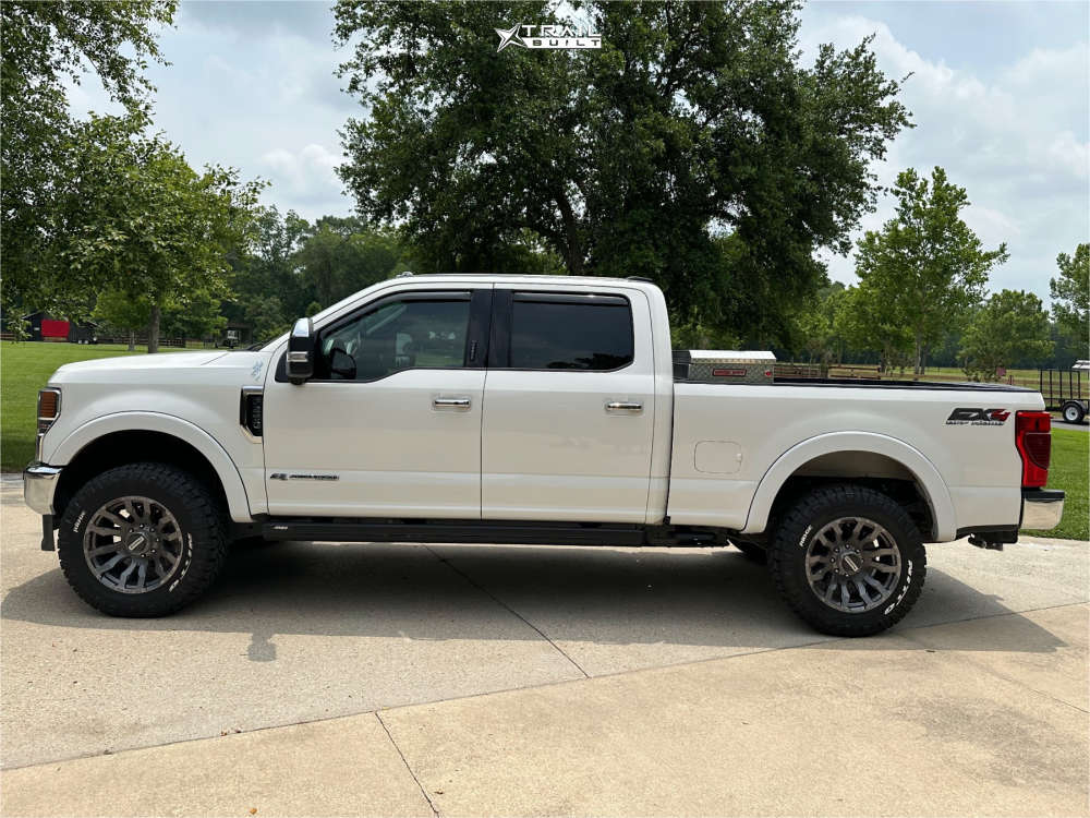2022 Ford F-250 Super Duty Wheel Offset Slightly Aggressive Leveling ...