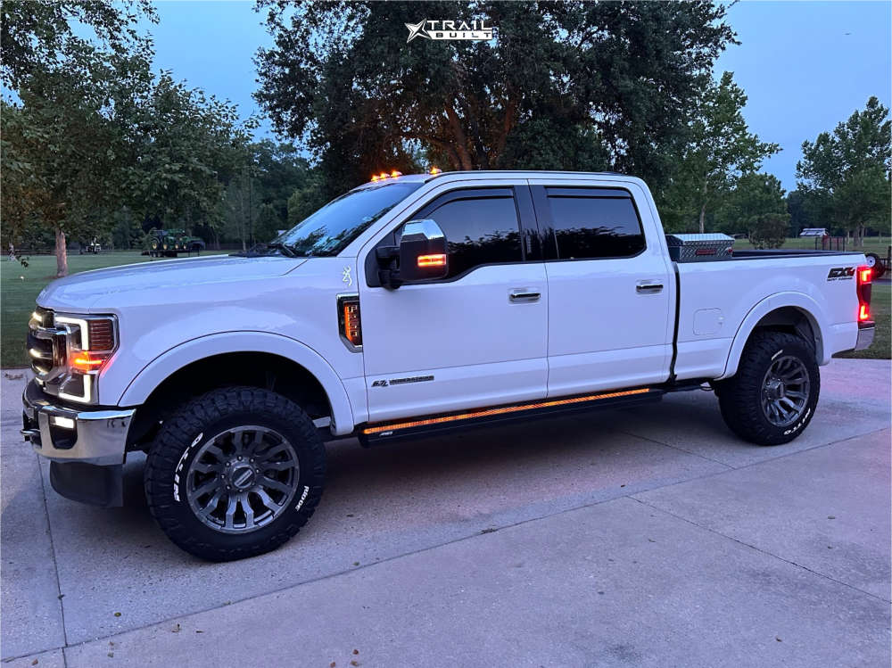 2022 Ford F-250 Super Duty Wheel Offset Slightly Aggressive Leveling ...