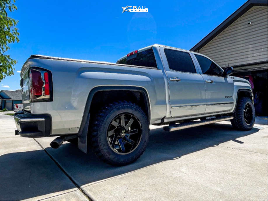 2016 GMC Sierra 1500 Wheel Offset Aggressive > 1" Outside Fender ...