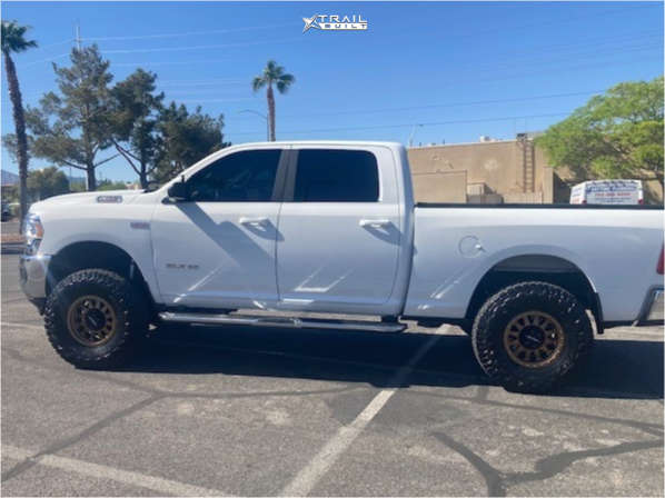 2022 Ram 2500 Wheel Offset Aggressive > 1" Outside Fender Leveling Kit ...