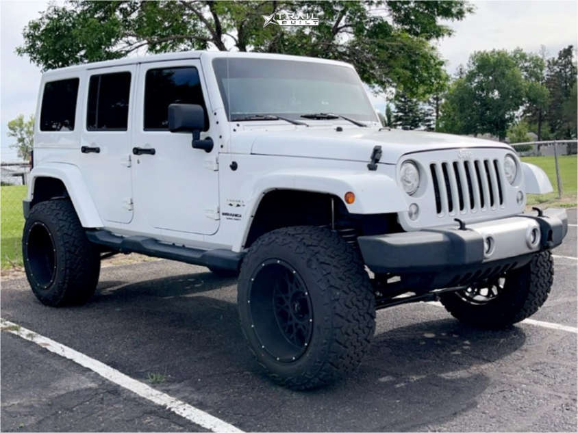 2017 Jeep Wrangler Wheel Offset Aggressive > 1" Outside Fender ...