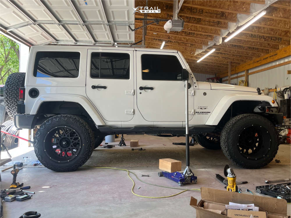 2017 Jeep Wrangler Wheel Offset Aggressive > 1" Outside Fender ...