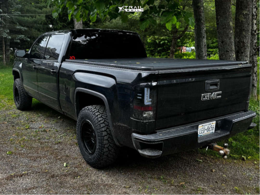 2017 GMC Sierra 1500 Wheel Offset Slightly Aggressive Suspension Lift 2 ...