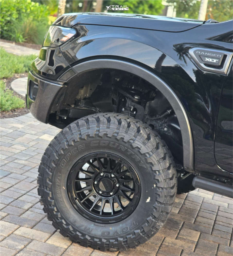 2023 Ford Ranger Wheel Offset Super Aggressive 3"-5" Suspension Lift 6 ...