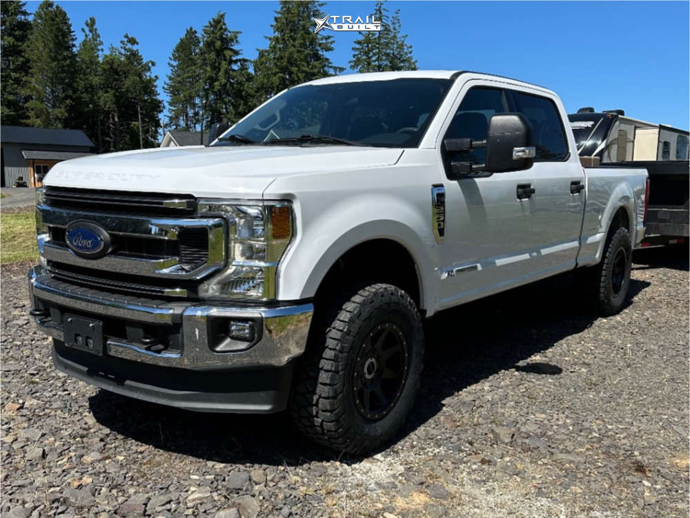 2022 Ford F-250 Super Duty Wheel Offset Slightly Aggressive Leveling ...