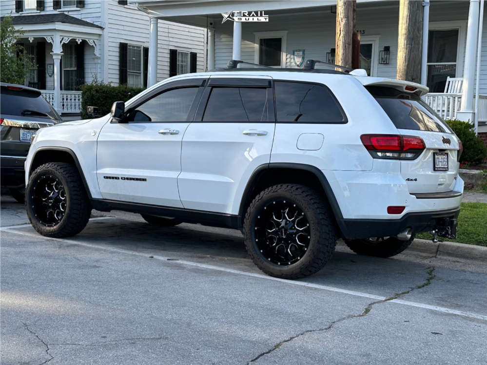 2019 Jeep Grand Cherokee Wheel Offset Aggressive > 1" Outside Fender ...