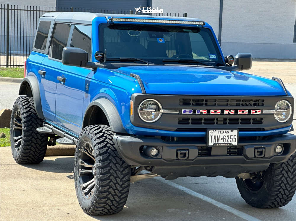 2023 Ford Bronco Wheel Offset Super Aggressive 3"-5" Suspension Lift 3. ...