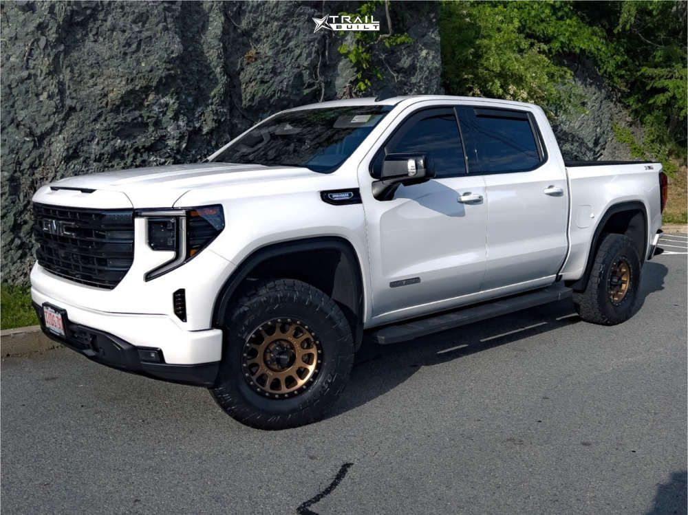 2023 GMC Sierra 1500 Wheel Offset Aggressive > 1" Outside Fender ...