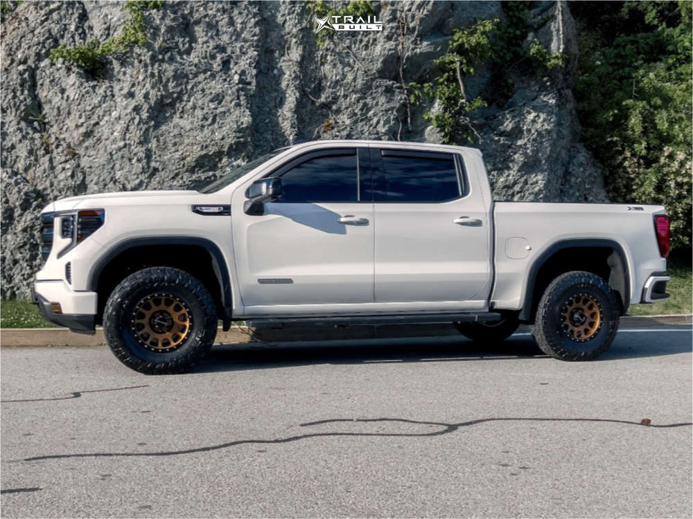 2023 GMC Sierra 1500 Wheel Offset Aggressive > 1" Outside Fender ...