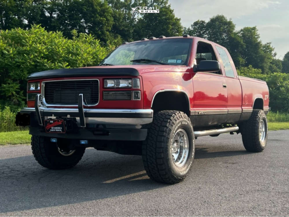 1995 Chevrolet K1500 Wheel Offset Aggressive > 1" Outside Fender ...