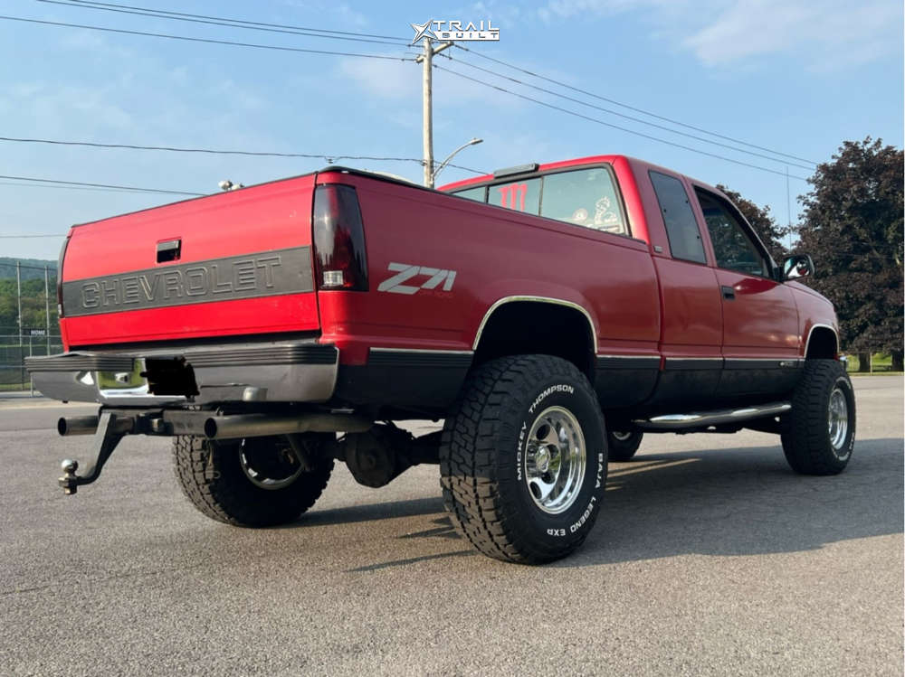 1995 Chevrolet K1500 Wheel Offset Aggressive > 1" Outside Fender ...