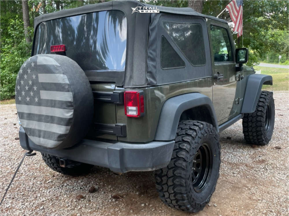 2015 Jeep Wrangler Wheel Offset Aggressive > 1" Outside Fender ...