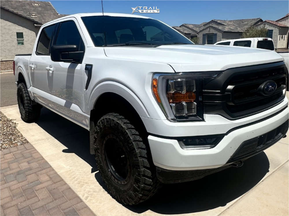 2023 Ford F-150 Wheel Offset Aggressive > 1" Outside Fender Leveling ...