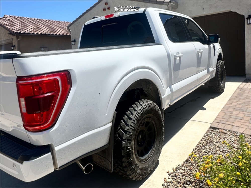 2023 Ford F-150 Wheel Offset Aggressive > 1" Outside Fender Leveling ...