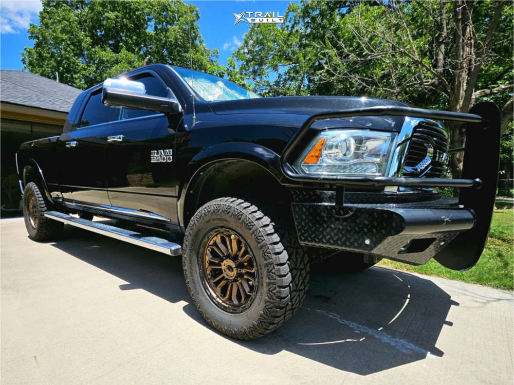 2017 Ram 2500 Wheel Offset Slightly Aggressive Suspension Lift 2.5 ...