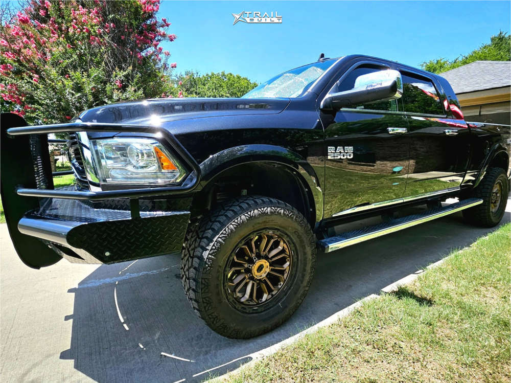 2017 Ram 2500 Wheel Offset Slightly Aggressive Suspension Lift 2.5 ...
