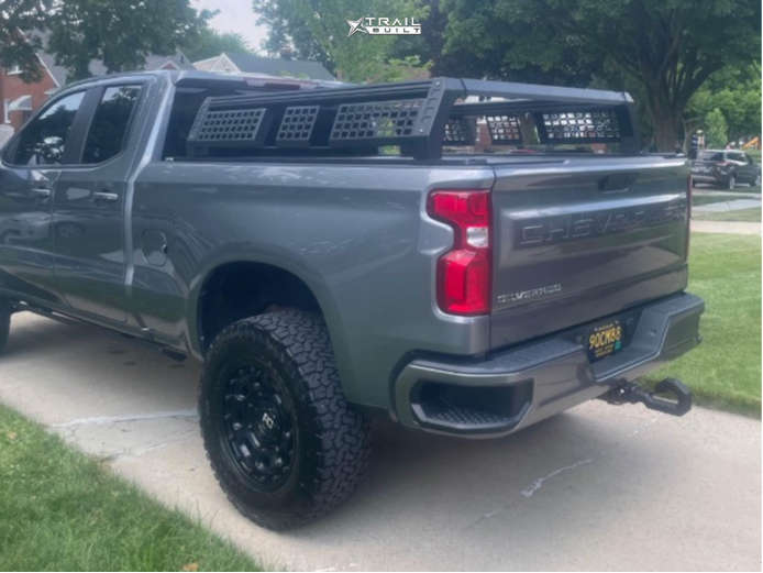 2019 Chevrolet Silverado 1500 Wheel Offset Aggressive > 1" Outside ...