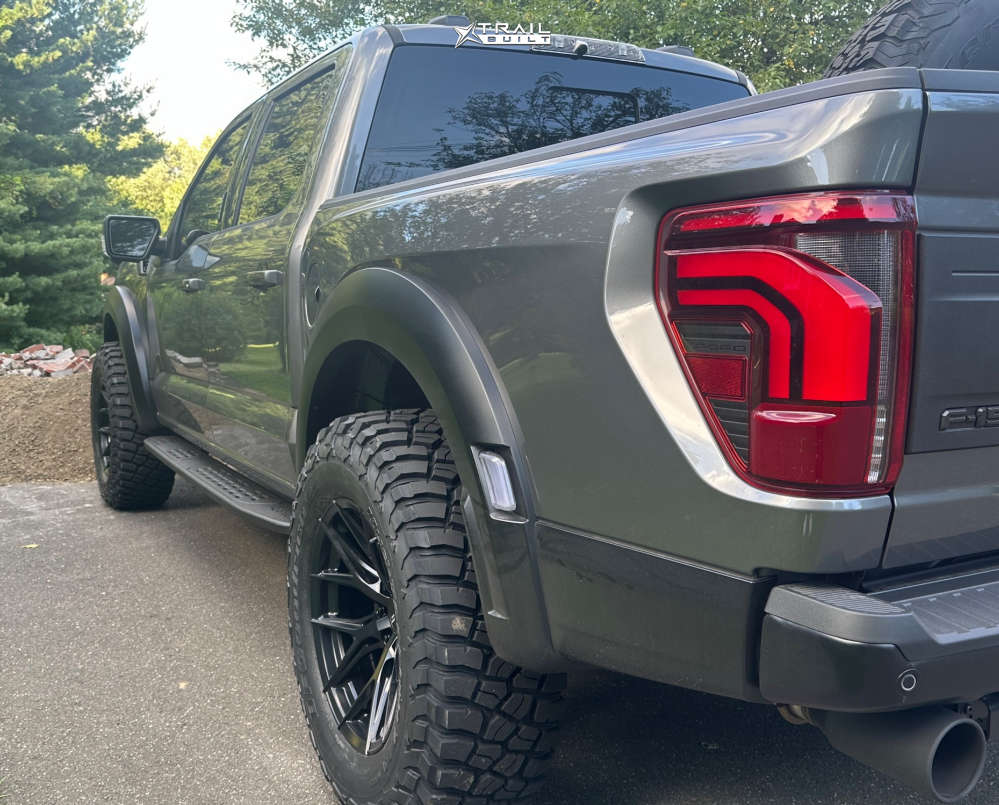 2024 Ford F-150 Wheel Offset Aggressive > 1" Outside Fender Stock ...