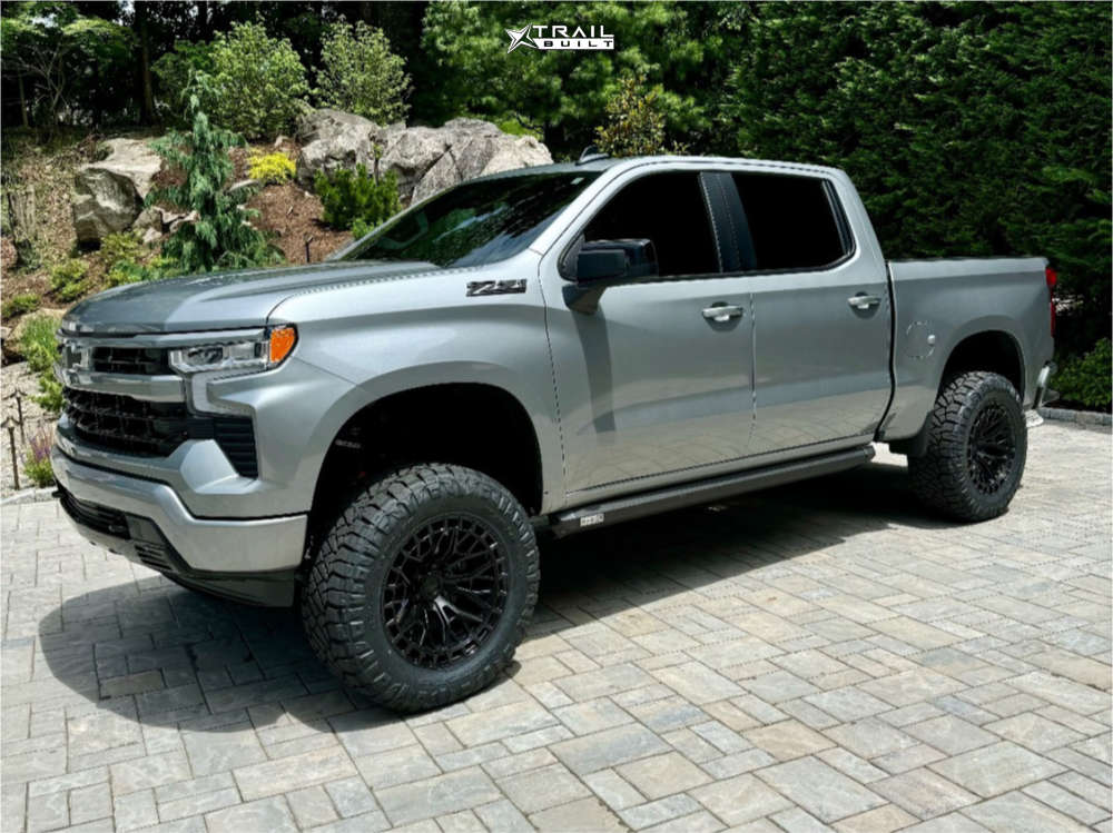 2024 Chevrolet Silverado 1500 Wheel Offset Aggressive > 1" Outside ...