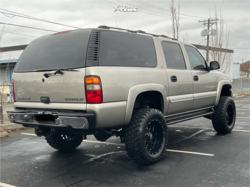 2000 Chevrolet Suburban 2500 Wheel Offset Aggressive > 1" Outside ...