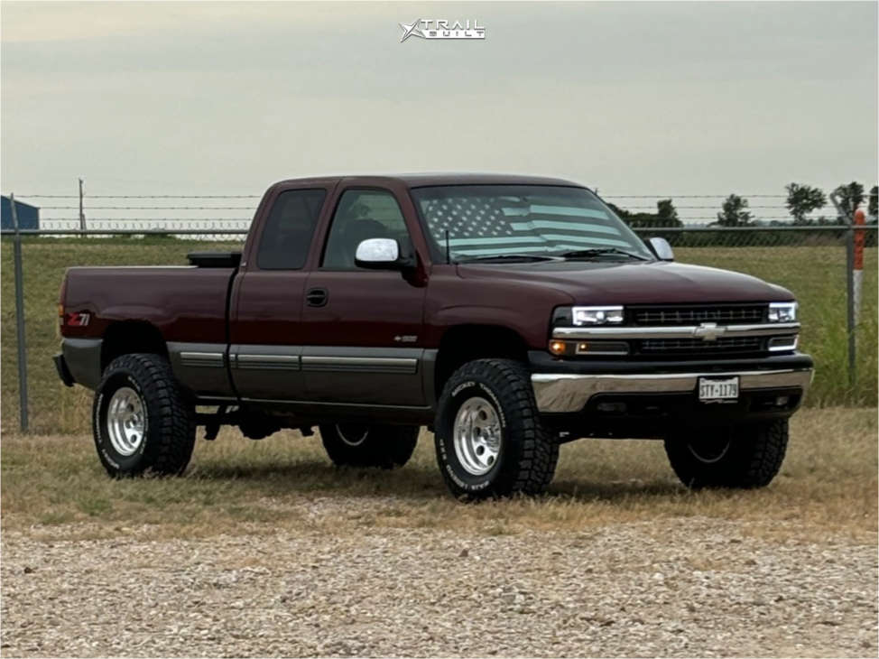 2000 Chevrolet Silverado 1500 Wheel Offset Aggressive 1 Outside