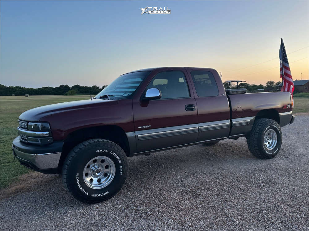 2000 Chevrolet Silverado 1500 Wheel Offset Aggressive > 1" Outside ...