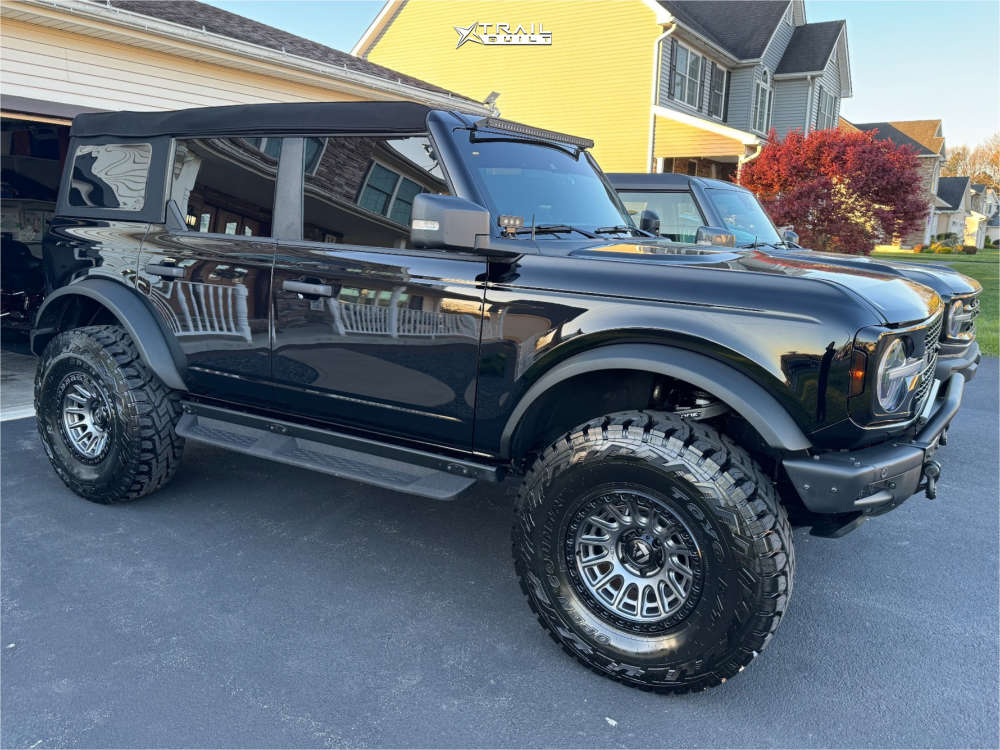2024 Ford Bronco Wheel Offset Aggressive > 1" Outside Fender Suspension ...