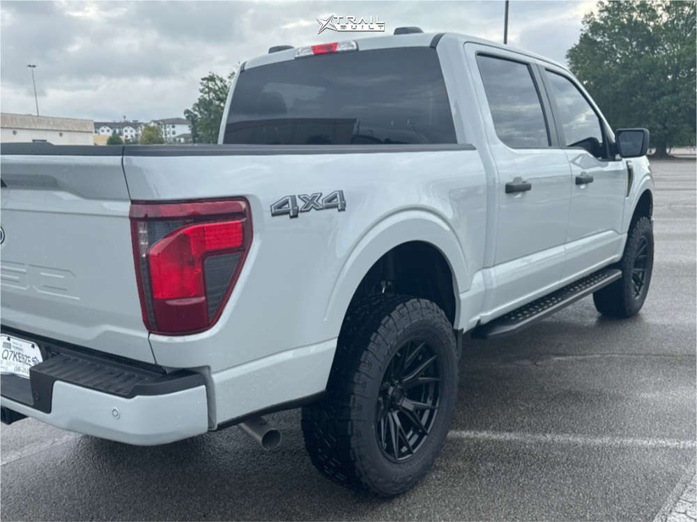 2024 Ford F-150 Wheel Offset Aggressive > 1" Outside Fender Suspension ...