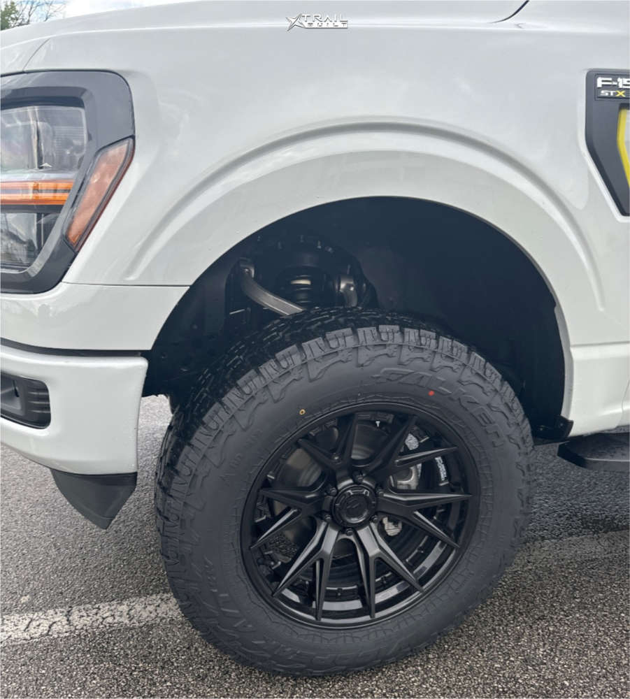 2024 Ford F-150 Wheel Offset Aggressive > 1" Outside Fender Suspension Lift 3" | 3076831 ...