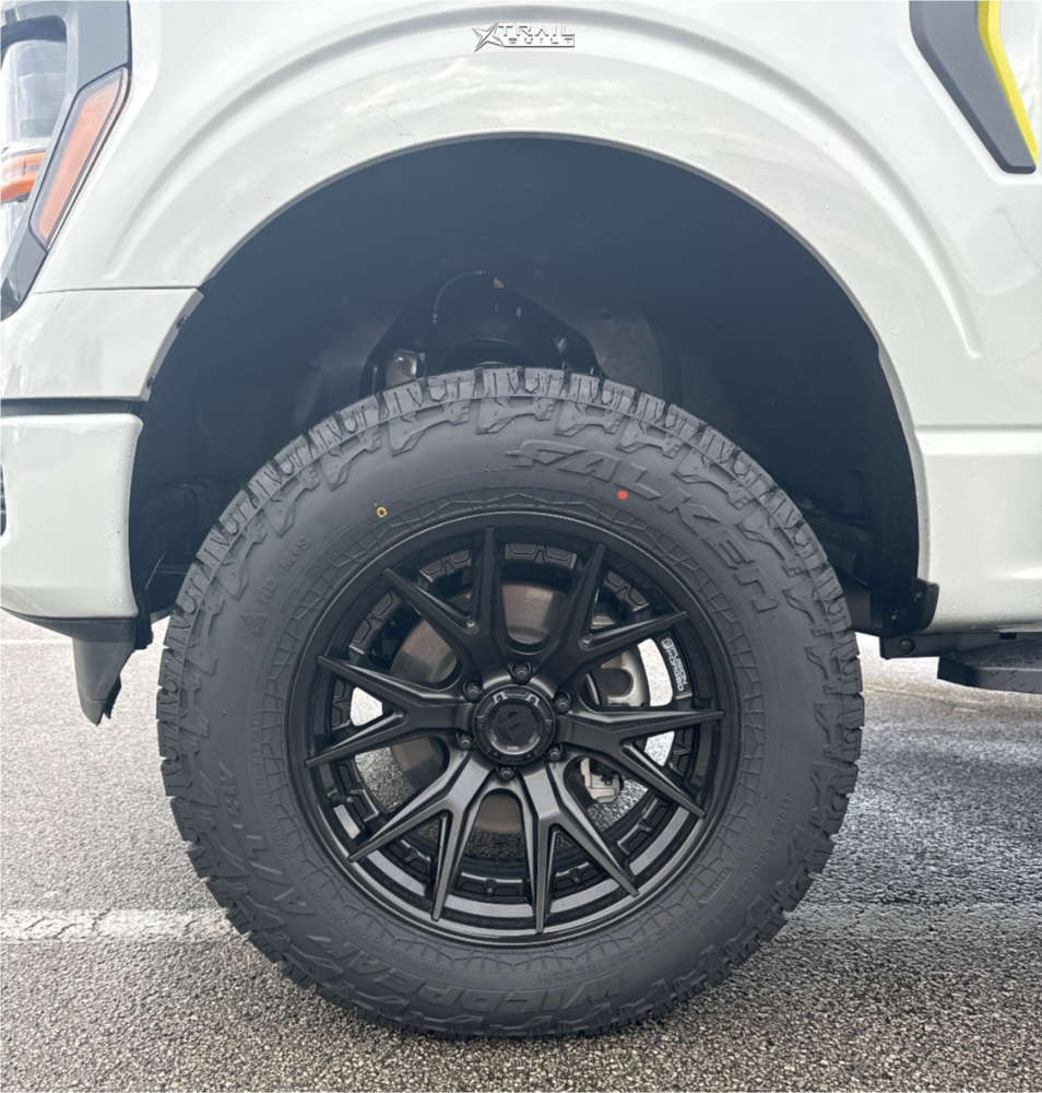 2024 Ford F-150 Wheel Offset Aggressive > 1" Outside Fender Suspension ...