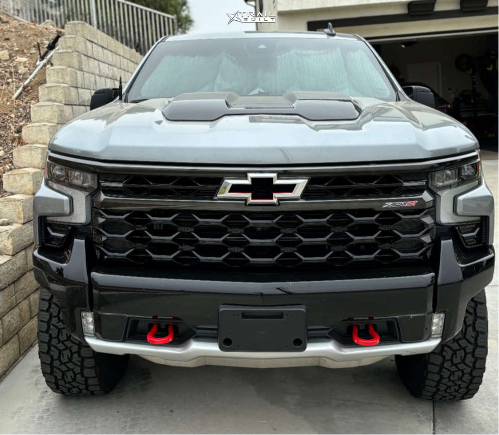 2024 Chevrolet Silverado 1500 Wheel Offset Slightly Aggressive Leveling ...