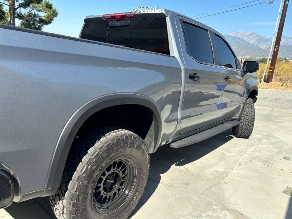 2024 Chevrolet Silverado 1500 Wheel Offset Slightly Aggressive Leveling ...