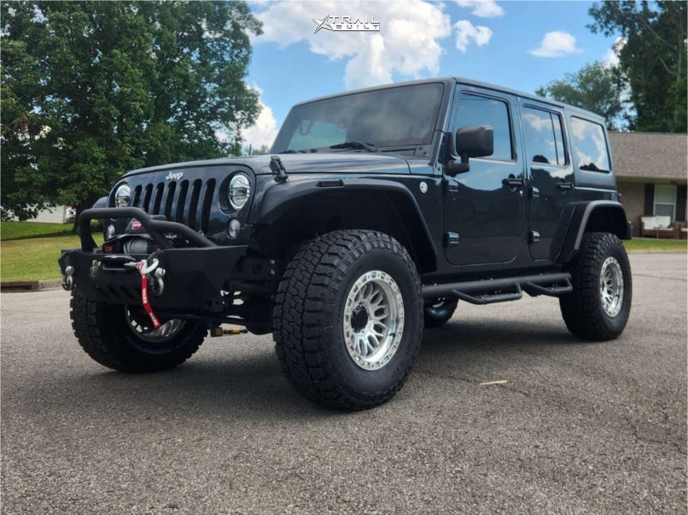 2017 Jeep Wrangler Wheel Offset Aggressive > 1" Outside Fender ...