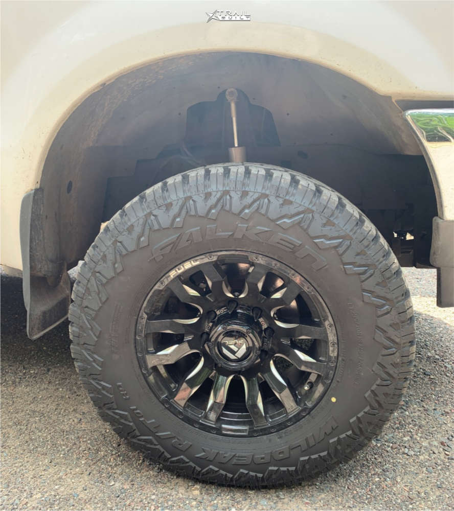 2001 Ford F-250 Super Duty Wheel Offset Aggressive > 1" Outside Fender ...
