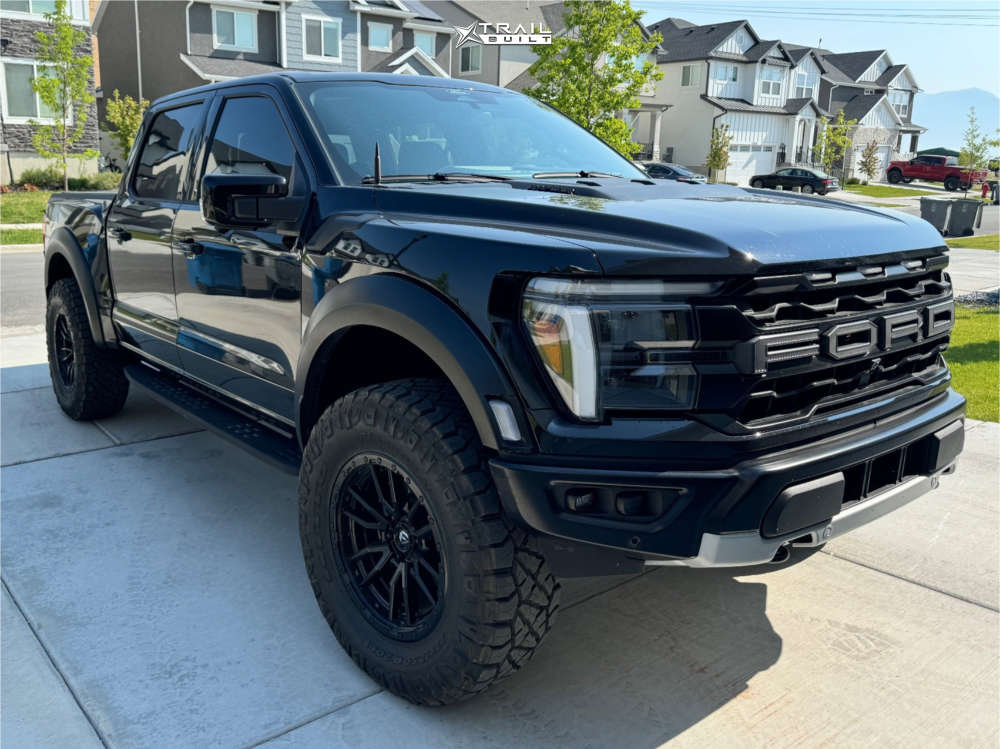 2024 Ford F-150 Wheel Offset Slightly Aggressive Leveling Kit | 3084362 ...