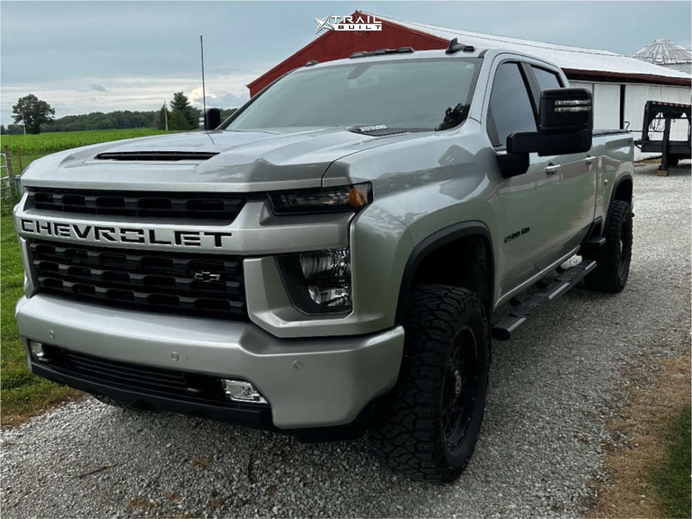 2020 Chevrolet Silverado 2500 HD Wheel Offset Slightly Aggressive ...