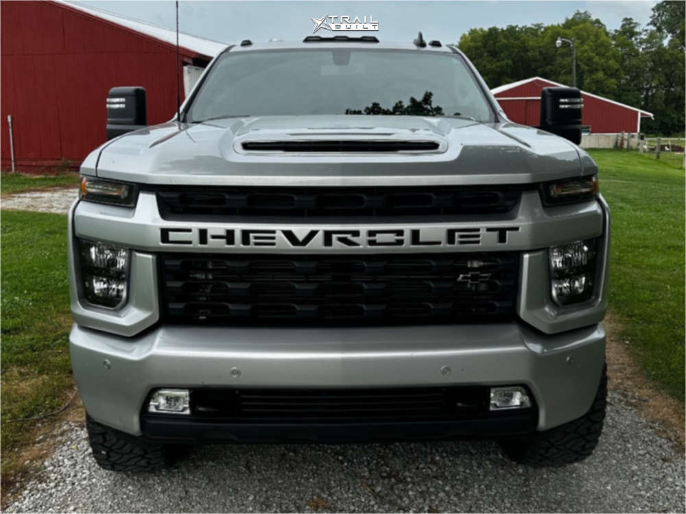 2020 Chevrolet Silverado 2500 HD Wheel Offset Slightly Aggressive ...