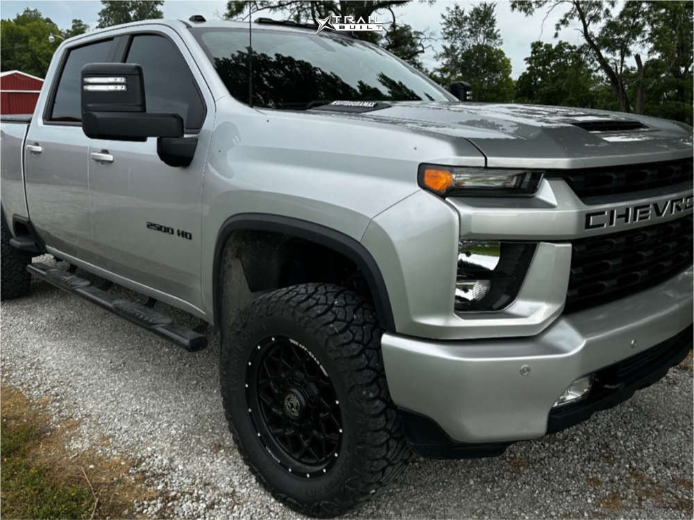 2020 Chevrolet Silverado 2500 HD Wheel Offset Slightly Aggressive ...