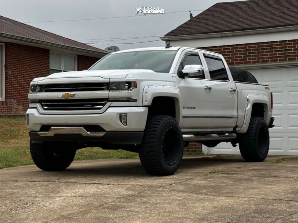 2017 Chevrolet Silverado 1500 Wheel Offset Super Aggressive 3"-5 ...