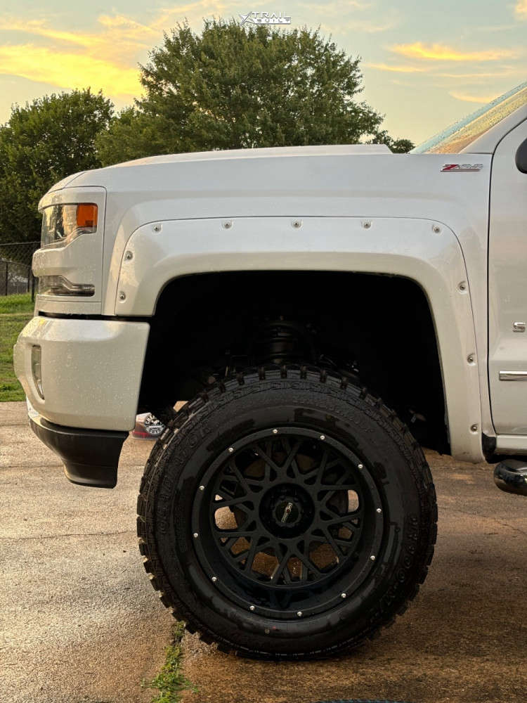 2017 Chevrolet Silverado 1500 Wheel Offset Super Aggressive 3"-5 ...