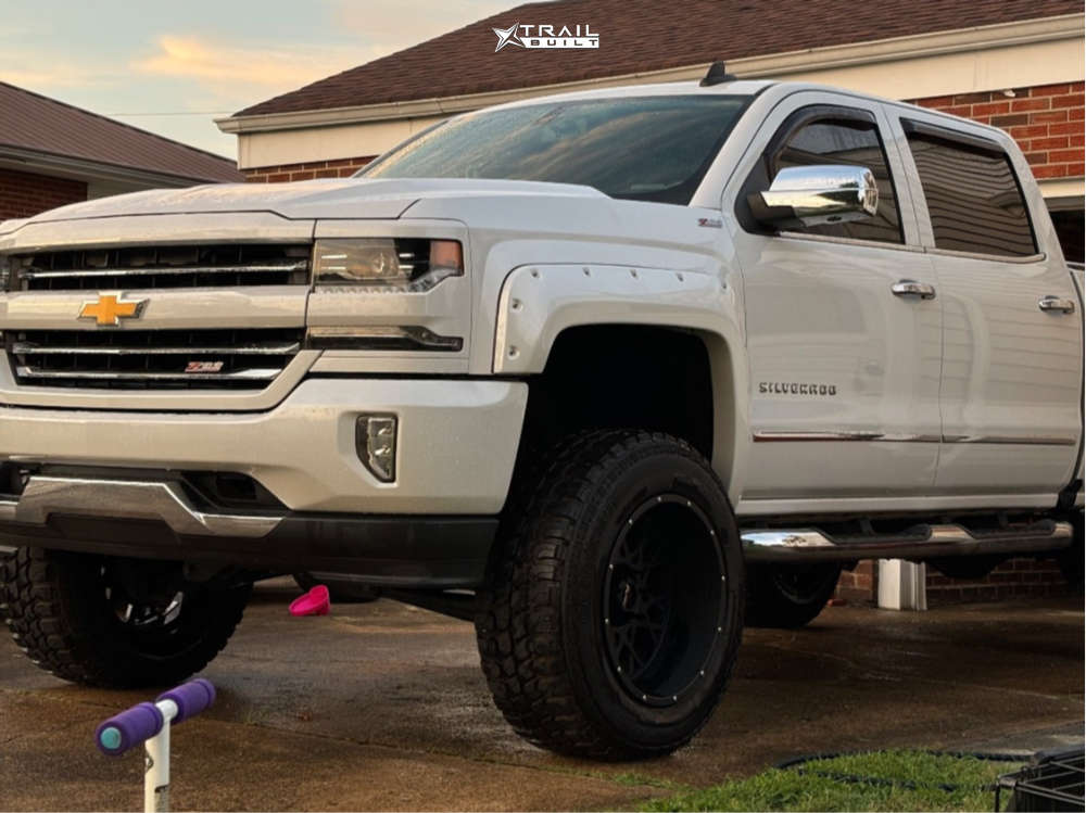 2017 Chevrolet Silverado 1500 Wheel Offset Super Aggressive 3"-5 ...