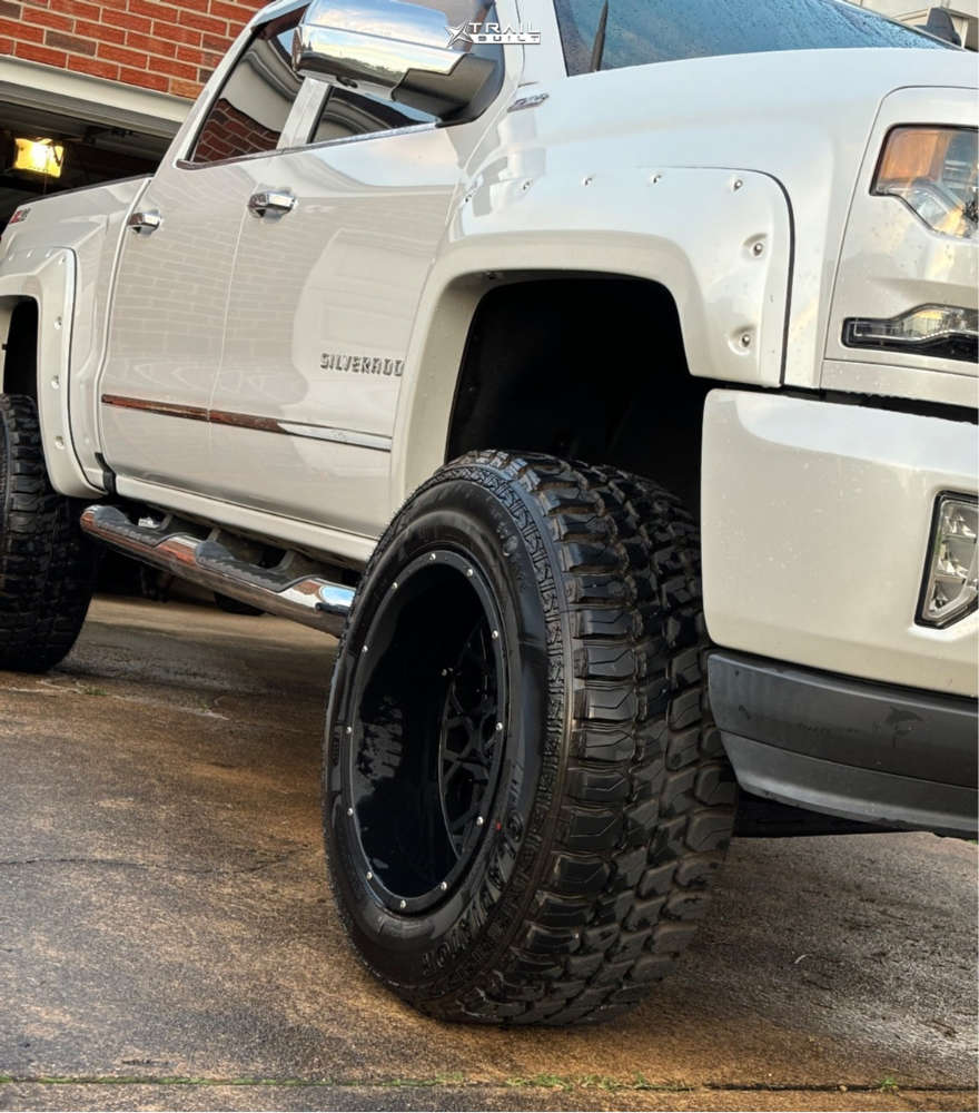 2017 Chevrolet Silverado 1500 Wheel Offset Super Aggressive 3"-5 ...