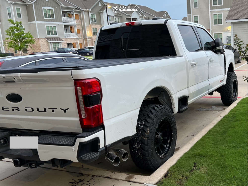 2023 Ford F-250 Super Duty Wheel Offset Aggressive > 1" Outside Fender ...