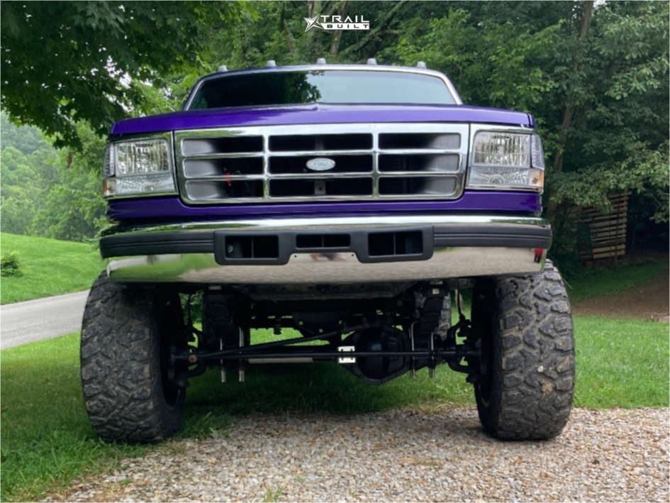1994 Ford F-350 Wheel Offset Super Aggressive 3"-5" Suspension Lift 6 ...